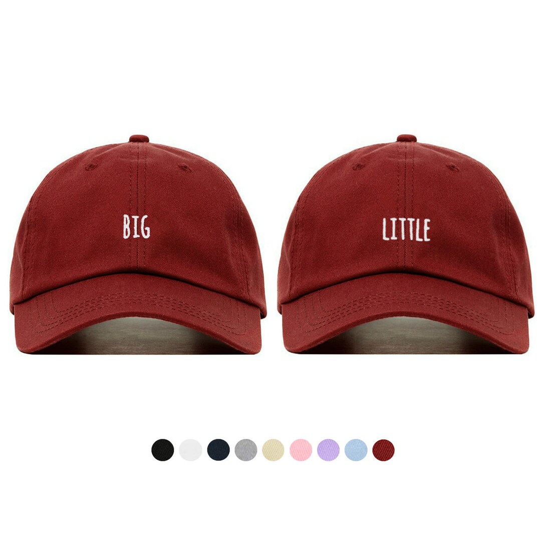 Big Little Minimal Baseball Hat - Embroidered Baseball Cap // Sorority ...