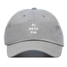 Pi Beta Phi Stacked Baseball Hat - Embroidered Baseball Cap // Sorority ...
