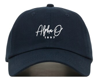 Alpha Delta Pi Sorority Baseball Cap Custom Color Hat and Embroidery ...