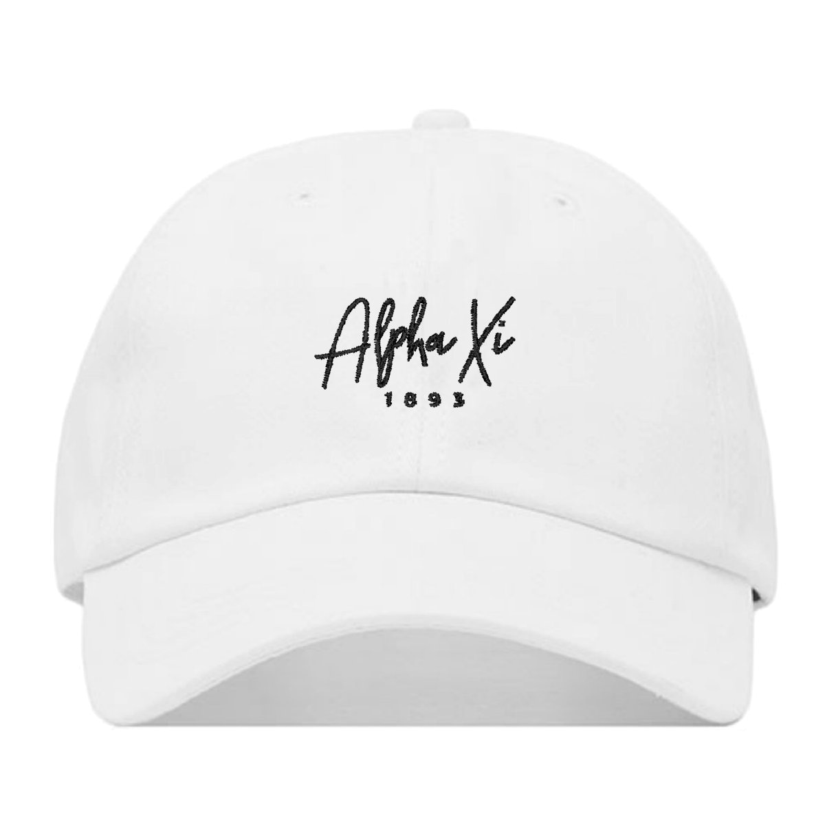 Alpha Xi Delta Signature Baseball Hat Embroidered Baseball - Etsy