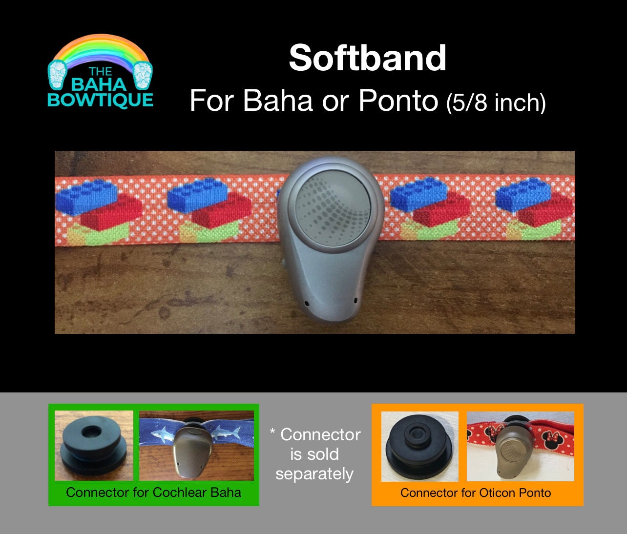 Brick DIY or softband for Baha Ponto Connector sold | Etsy