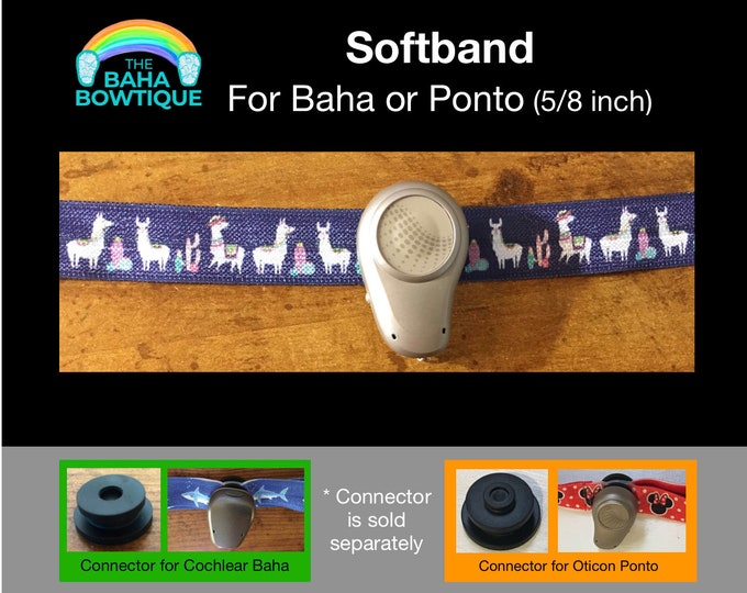 Llama DIY or Softband for Baha Adhear Ponto connector Sold | Etsy