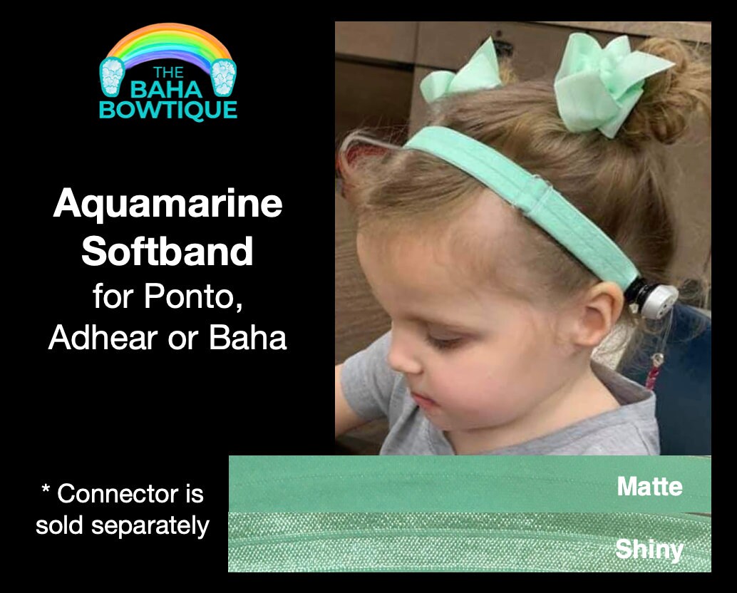 Aquamarine DIY or Softband for Baha Ponto Adhear connector | Etsy