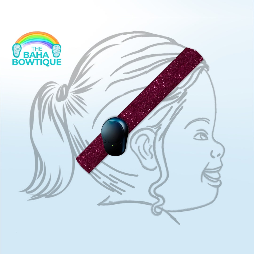 Glitter Wine Red DIY or Softband for Baha Ponto Adhear connector Sold ...