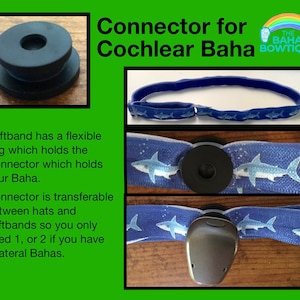 Patented Connectors for Cochlear Baha, Oticon Ponto, or Medel Adhear ...