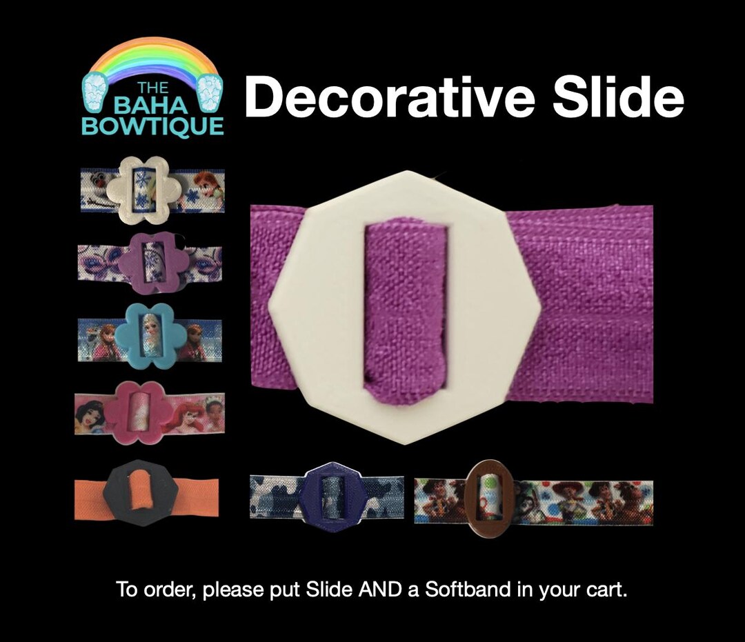 Decorative Slide - Built Into Softband (sold Separately) and Can Be ...