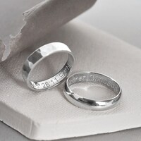 Silver Promise Ring - Etsy