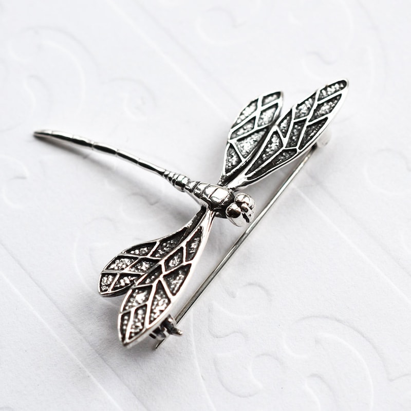 Dragonfly Brooch - Etsy