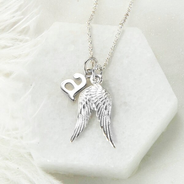 Angel Wing Necklace - Etsy