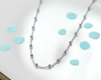 Ball Chain Necklace - Etsy
