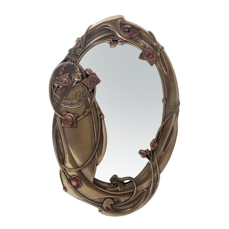 Rose and Lady Mirror - Etsy