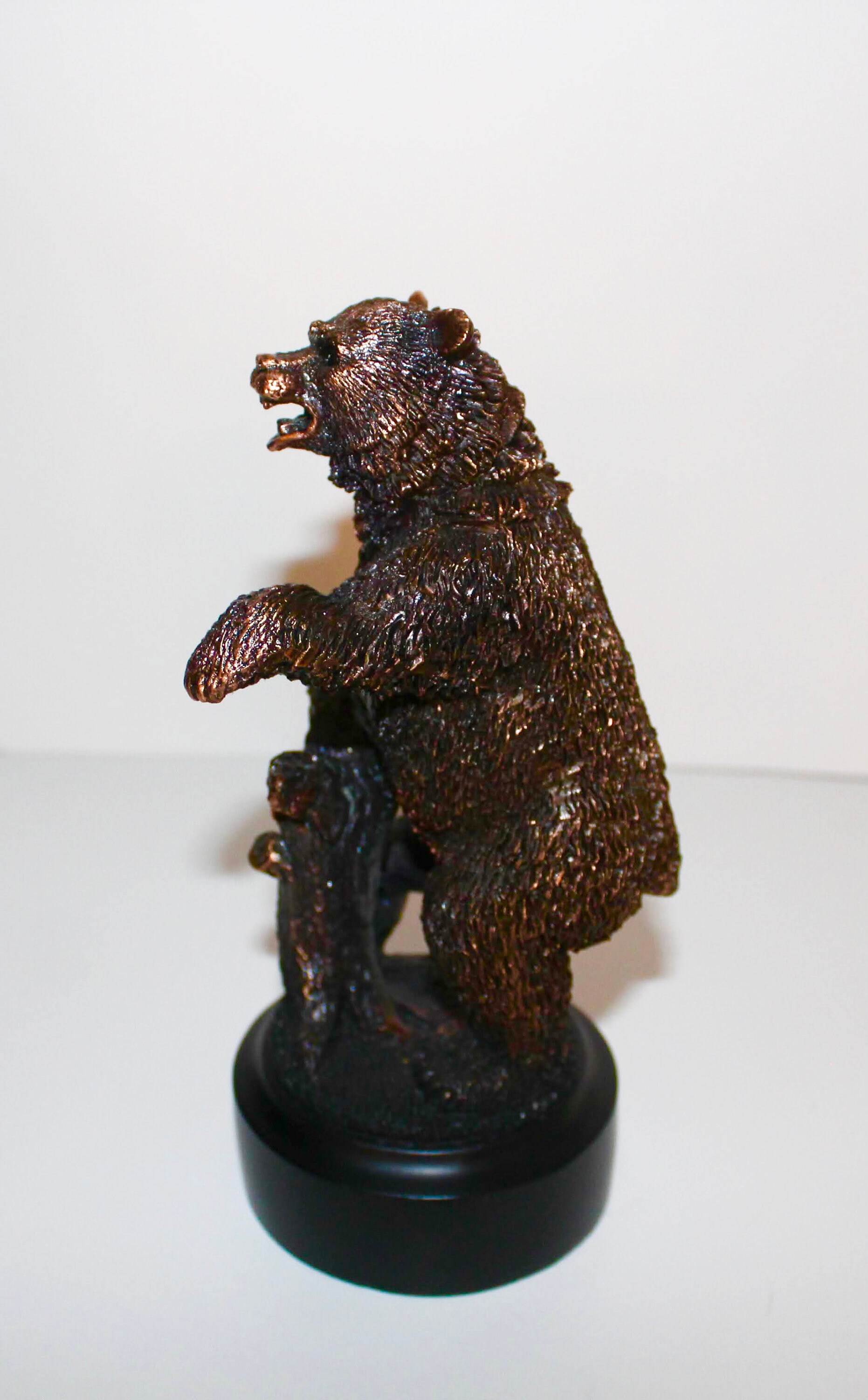 Standing Bear Resin Statue With Base 7 Inches H - Etsy