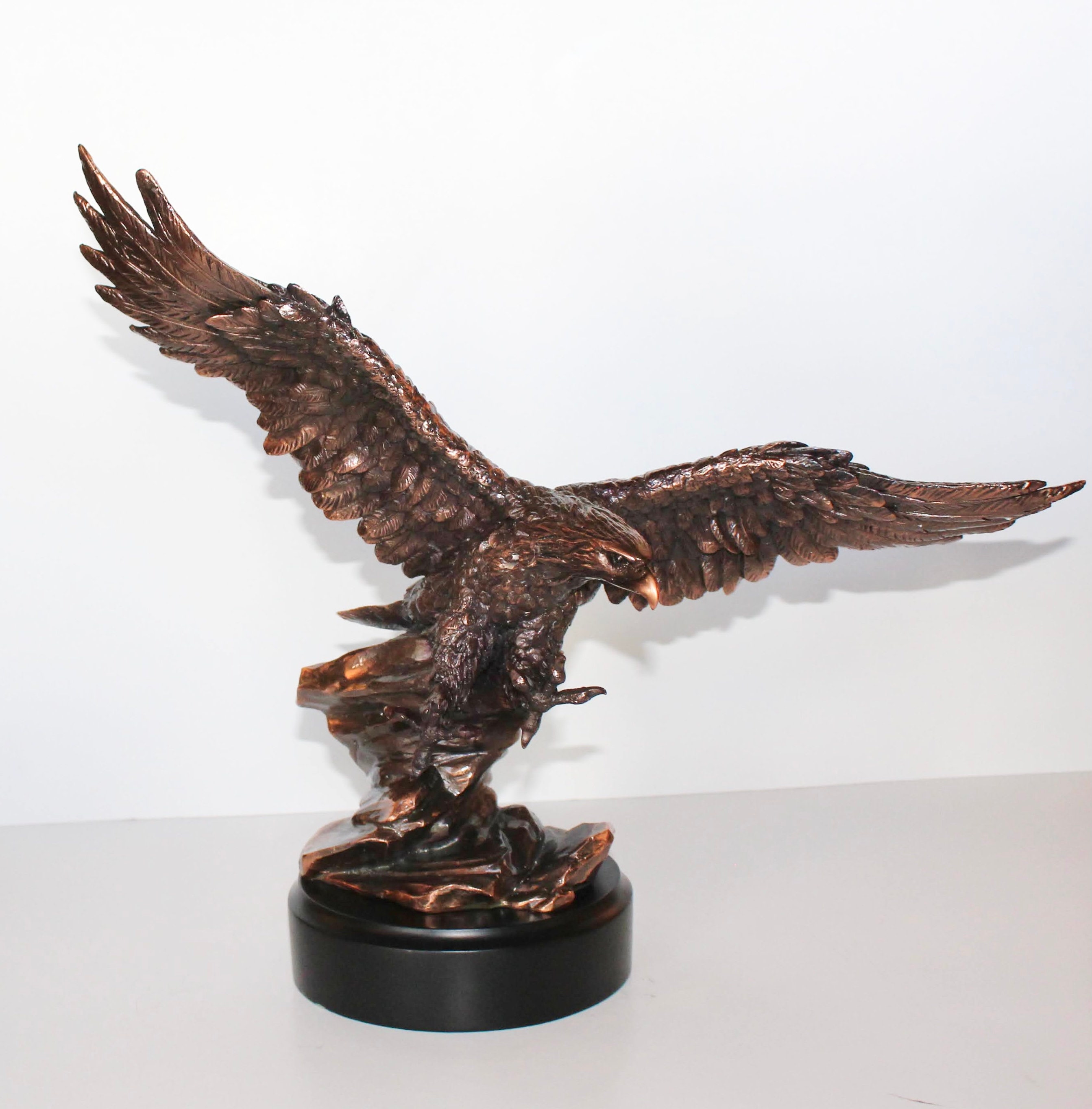 Eagle Resin Statue With Base - Etsy