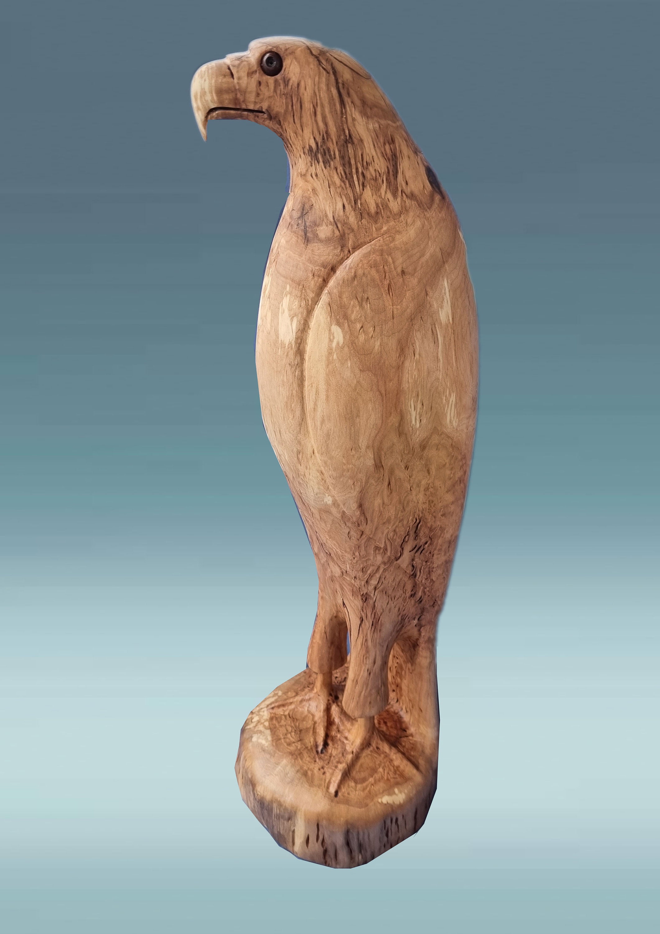 Wooden Eagle Eagle Eagle Sculpture Eagle Figurine Wooden - Etsy