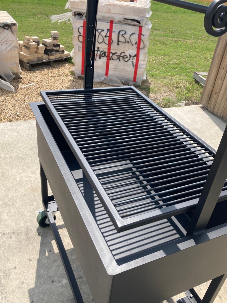 Portable Santa Maria Barbecue Grill Includes Legs With Casters - Etsy