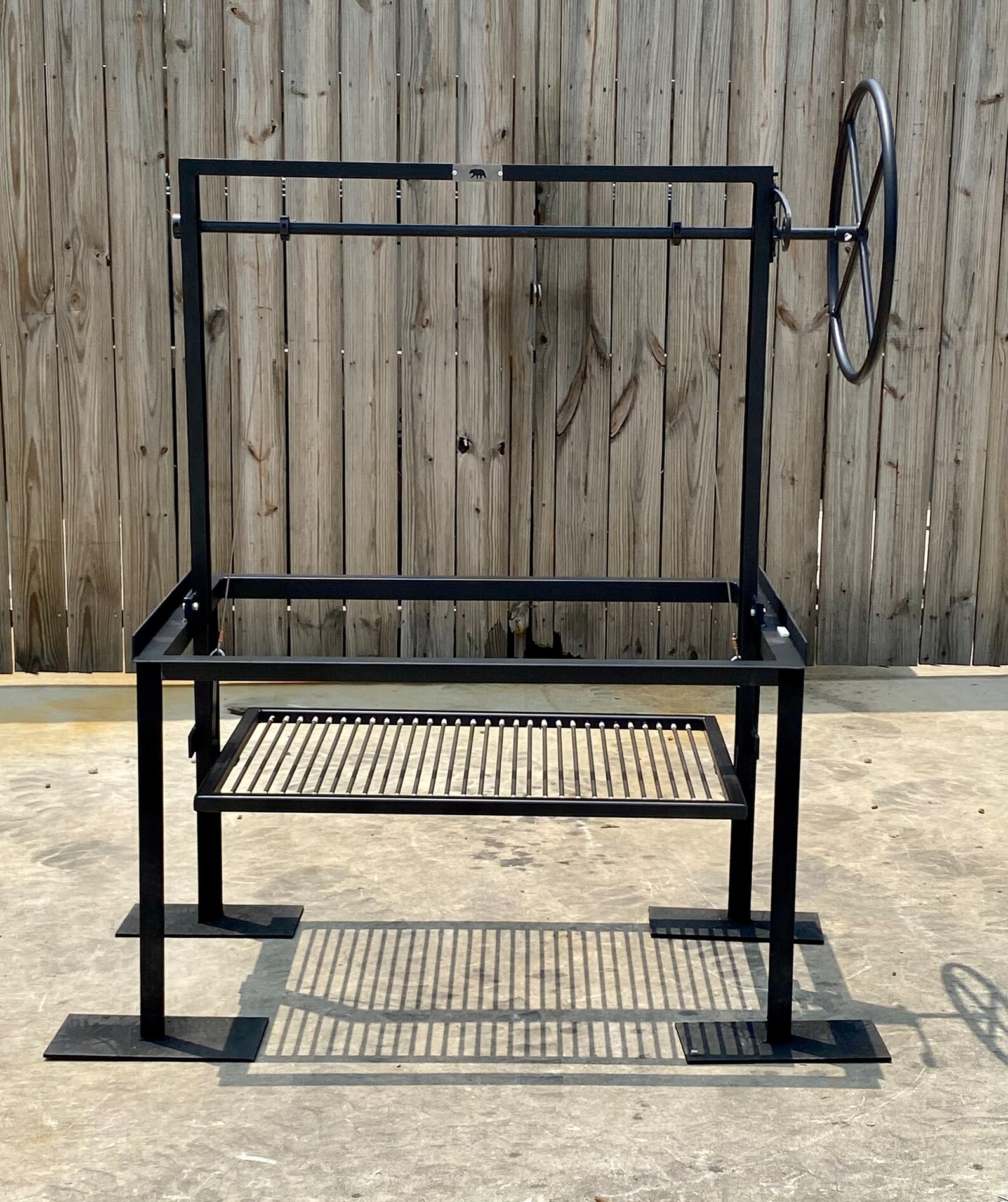 Santa Maria Architectural Grill With Flange | Masonry Wood & Charcoal ...