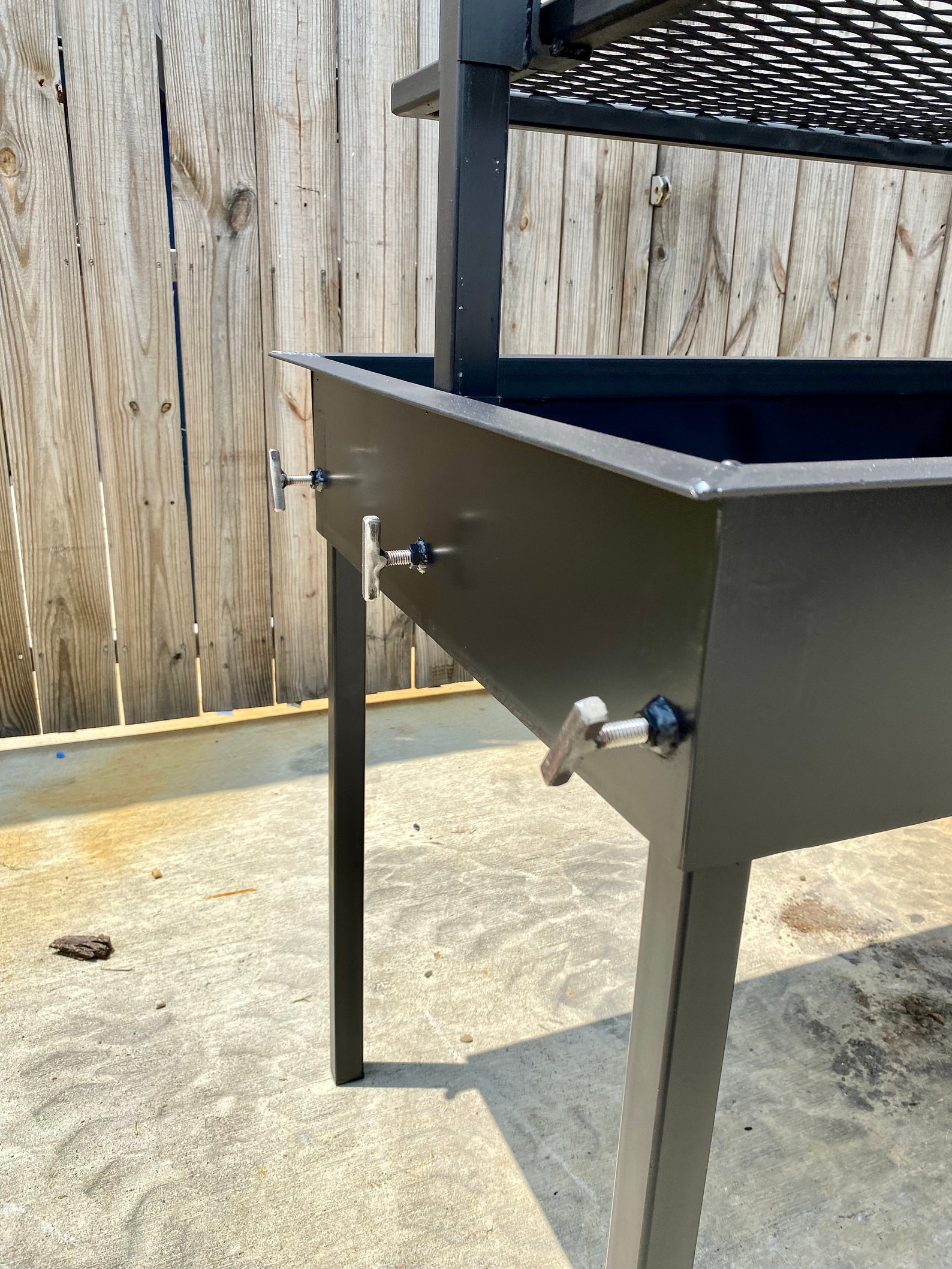 Collapsible Charcoal Catering Grill With Adjustable Grill Grate - Etsy