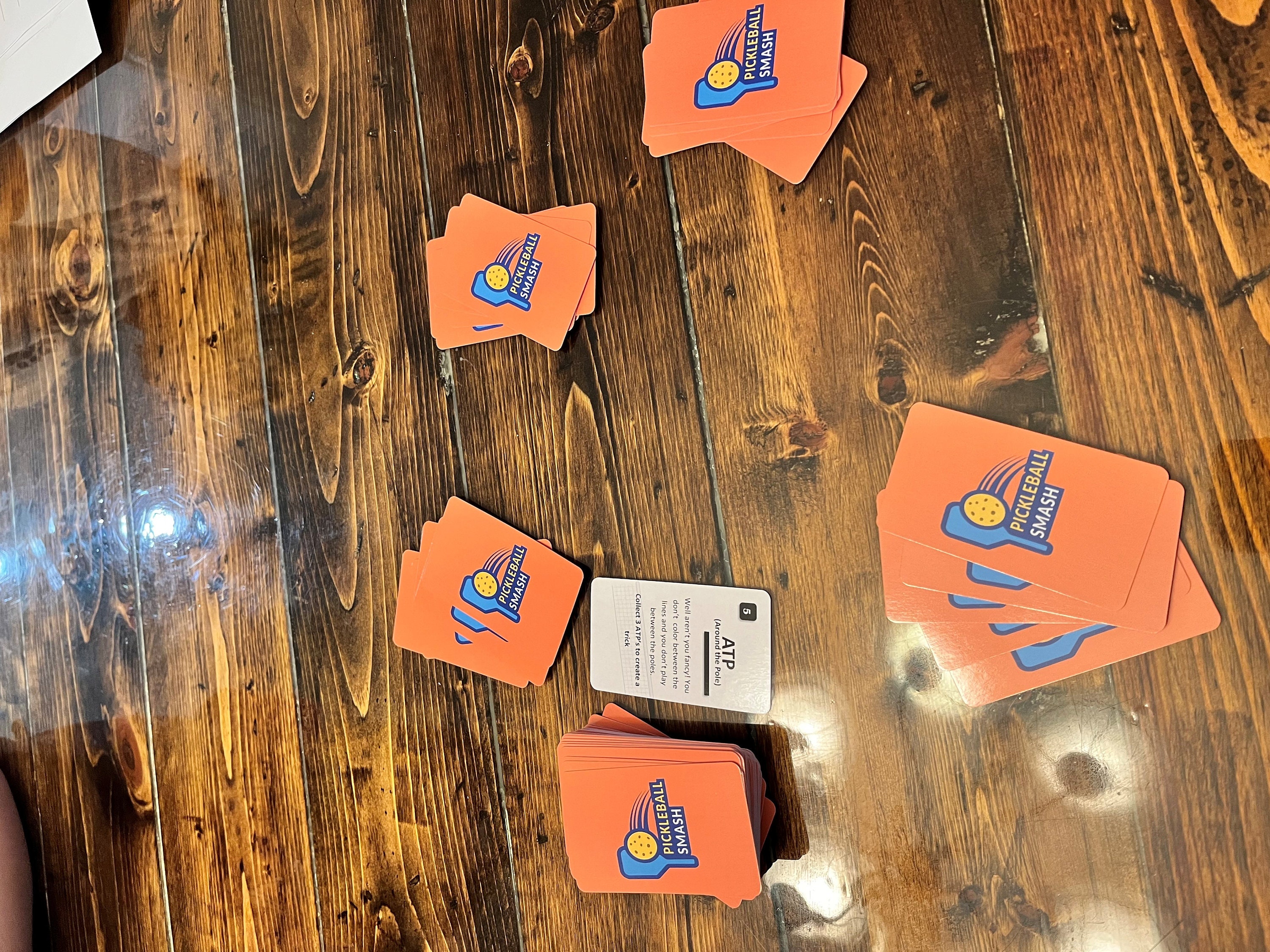 Pickleball Smash Card Game - Etsy