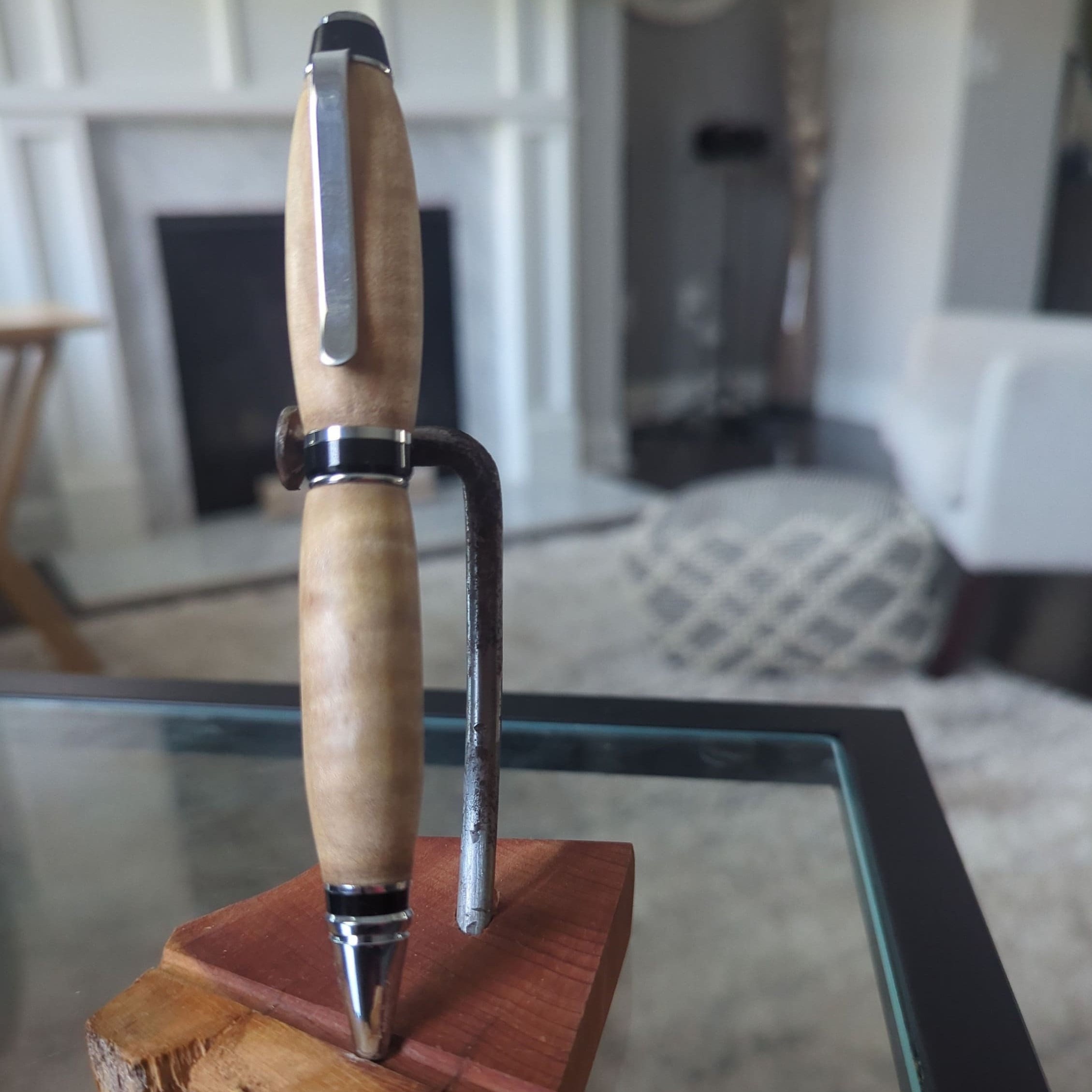 Tiger Maple Handcrafted Wooden Cigar Pen - Etsy
