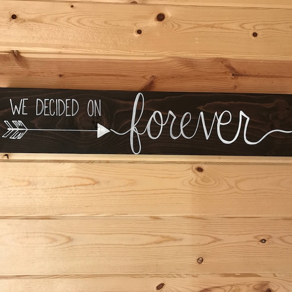Forever Sign - Etsy
