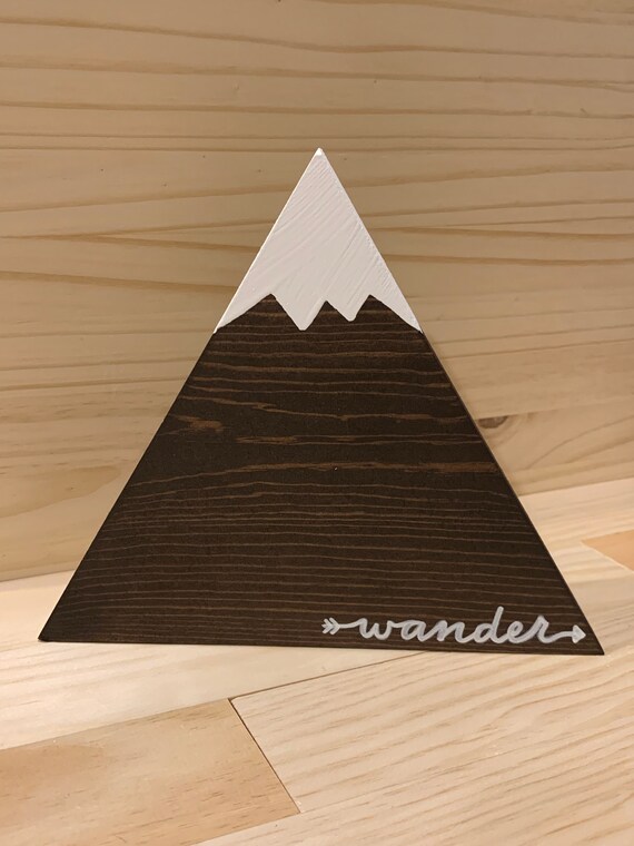 Home Décor Signs Wander Mountain Sign Wall Décor etna.com.pe