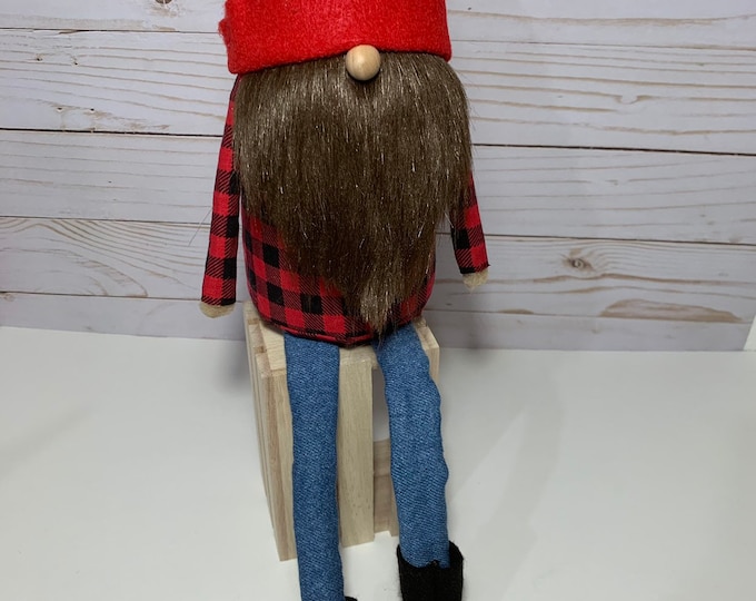 Lumberjack Paul Bunyan Gnome Boy Gnome Nisse Tomte Decor Scandinavian ...