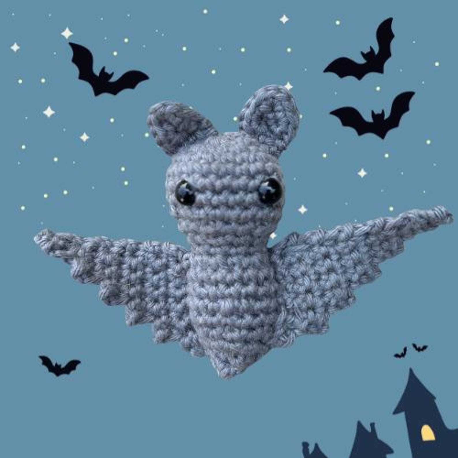 Tiny Bat Crochet Pattern - Etsy