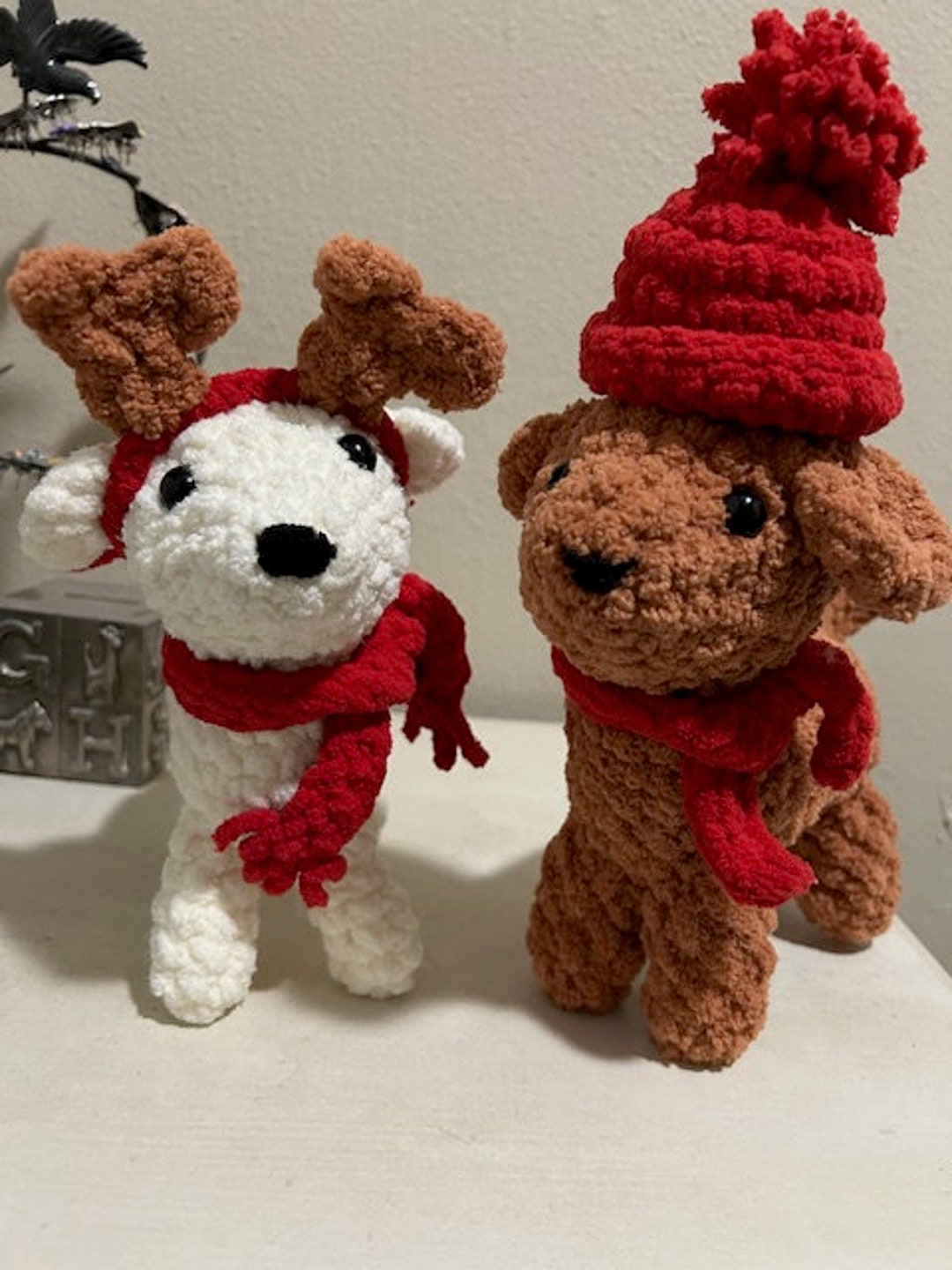 Winter Pup Crochet Pattern | Crochet Pattern Amigurumi | Dog Plush ...