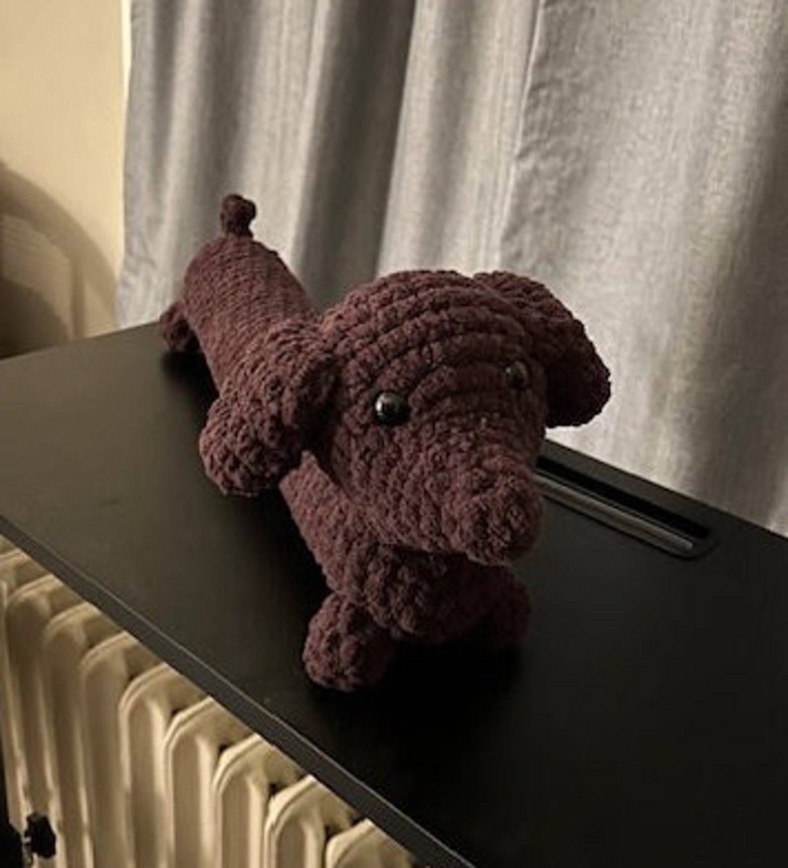 Extra Long Dachshund Crochet Patter - Etsy