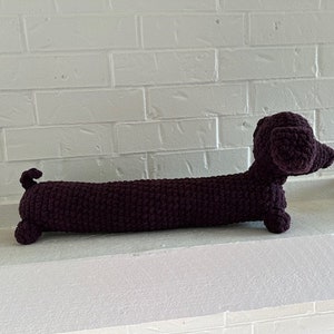 Extra Long Dachshund Crochet Patter - Etsy