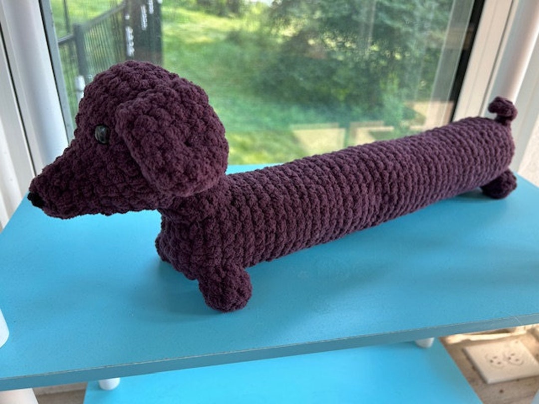 Extra Long Dachshund Crochet Patter - Etsy