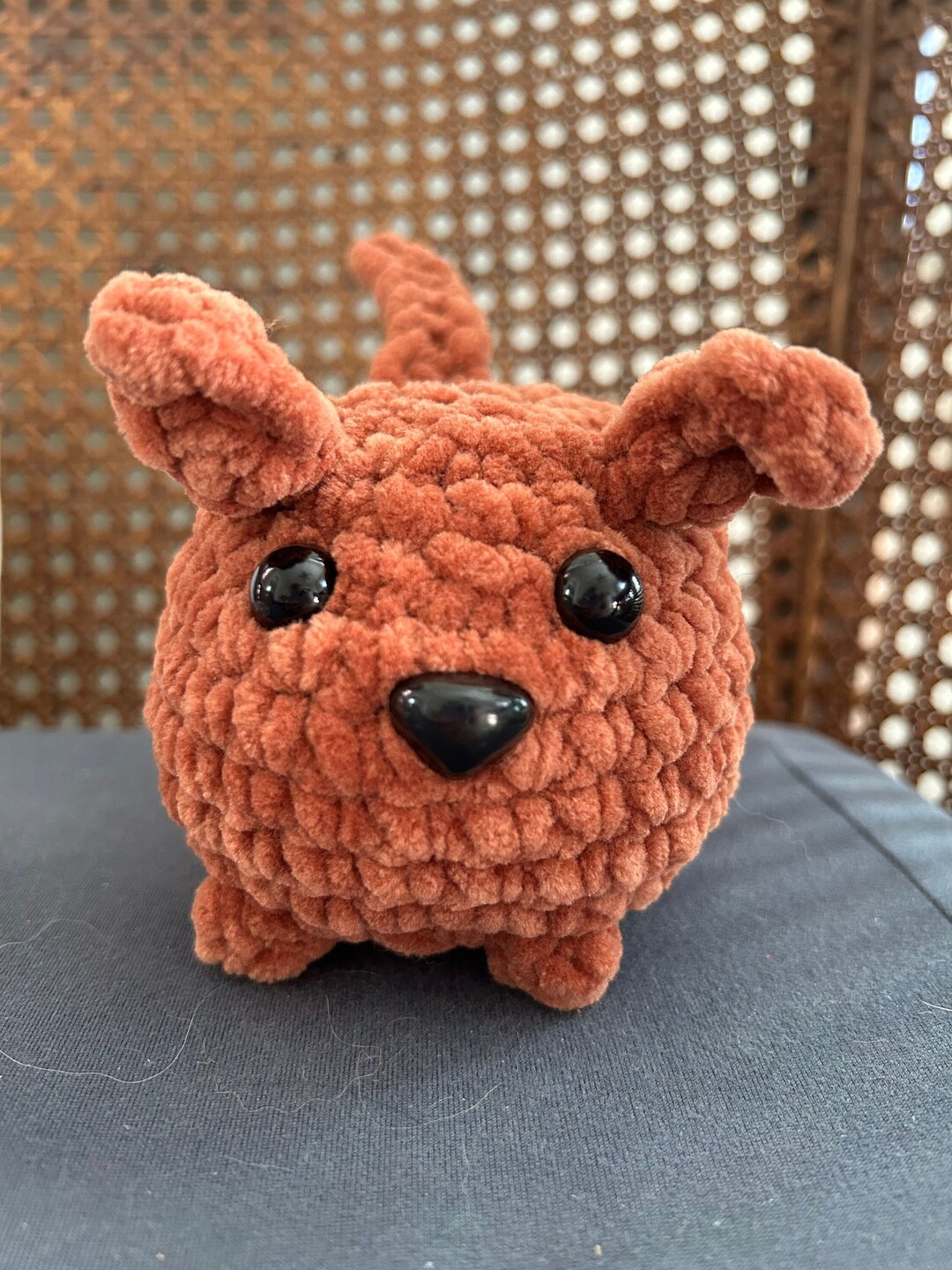 Spud the Potato Pup Crochet Pattern, No Sew Dog Crochet Pattern ...