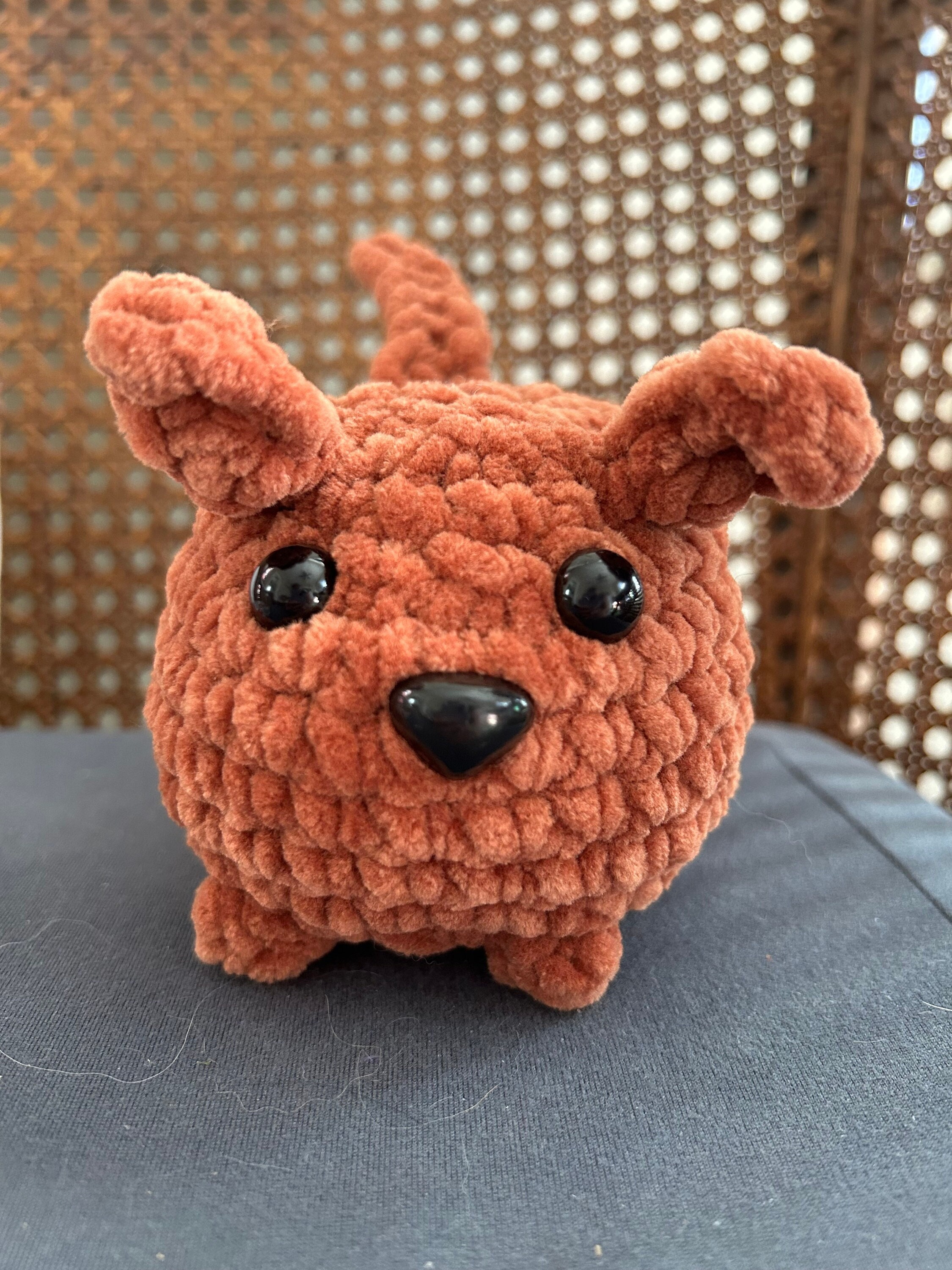 Spud the Potato Pup Crochet Pattern, No Sew Dog Crochet Pattern ...