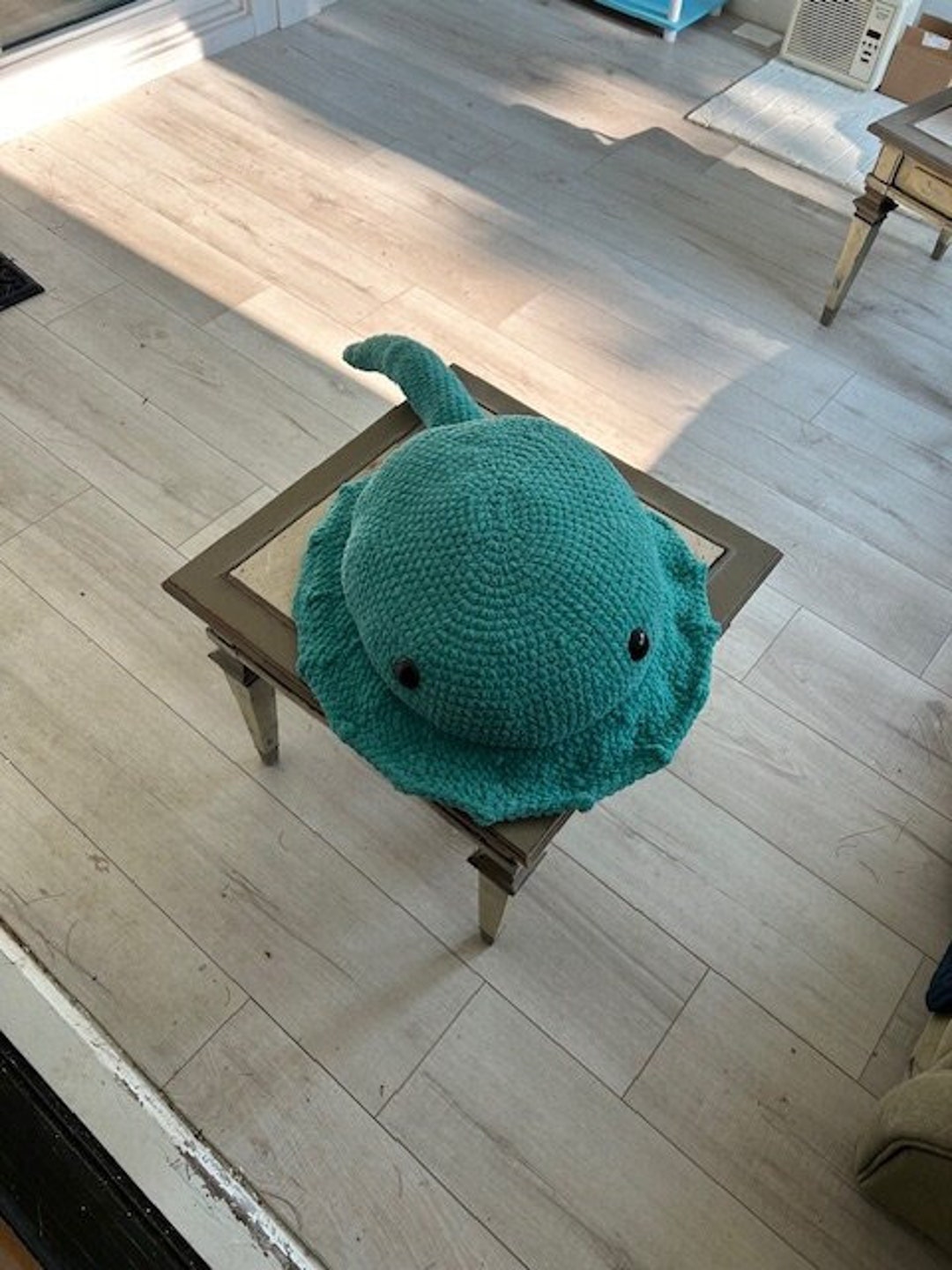 Stingray Pillow Crochet Pattern | Crochet Pattern Amigurumi | Stingray ...