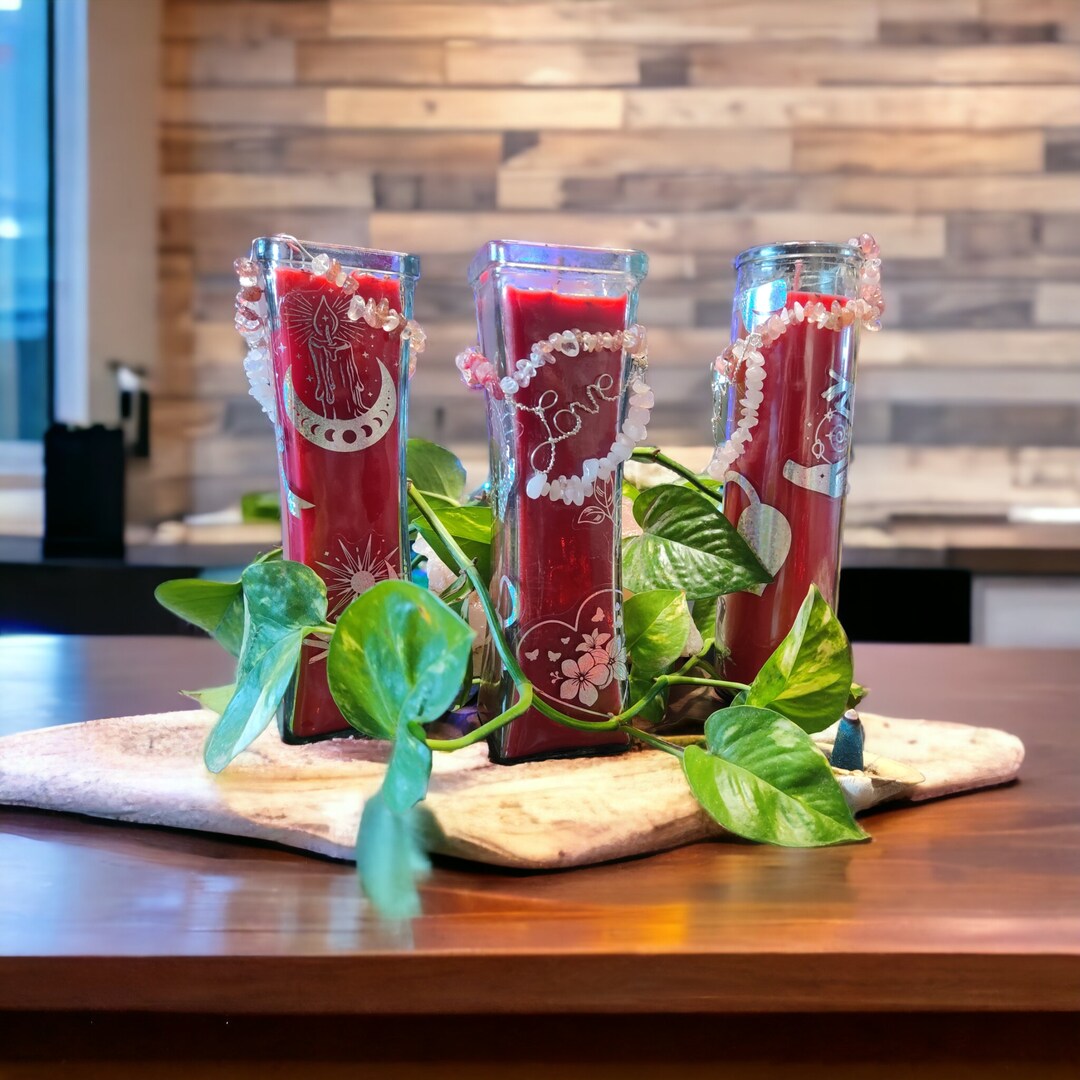 Love Ritual/ Love Binding Candle - Etsy