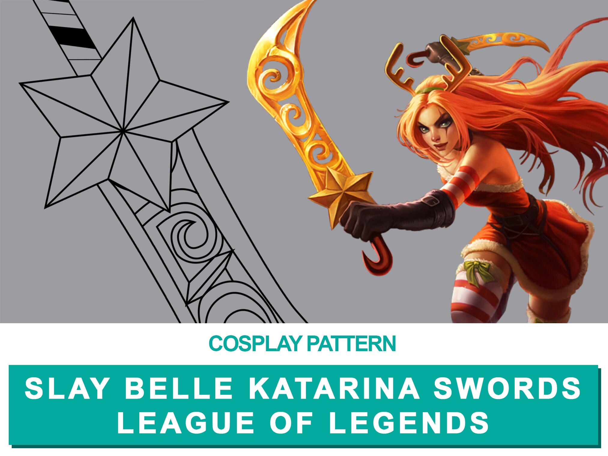 League Of Legends Render Katarina