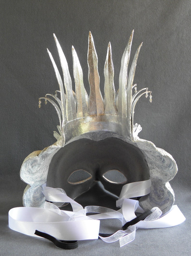 White Witch Masquerade Mask - Etsy