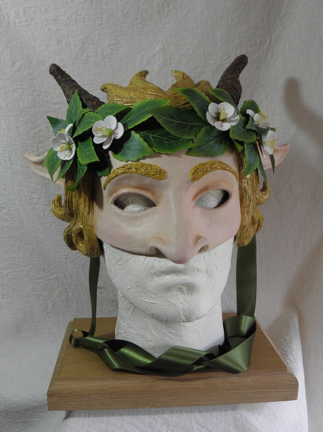 Spring Satyr Masquerade Mask - Etsy