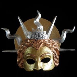 Brightest Star Masquerade Mask, Goddess With Halo Mask - Etsy