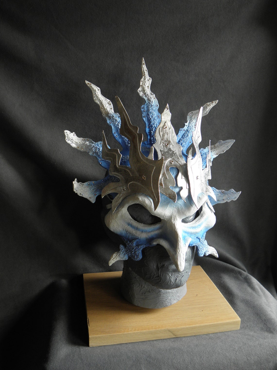 Jack Frost Masquerade Mask Ice King Masquerade Mask - Etsy