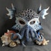 Octopus Mask , Blue Mythical Sea Creature, Fantasy Sea Themed ...