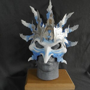 Jack Frost Masquerade Mask, Ice King Masquerade Mask - Etsy