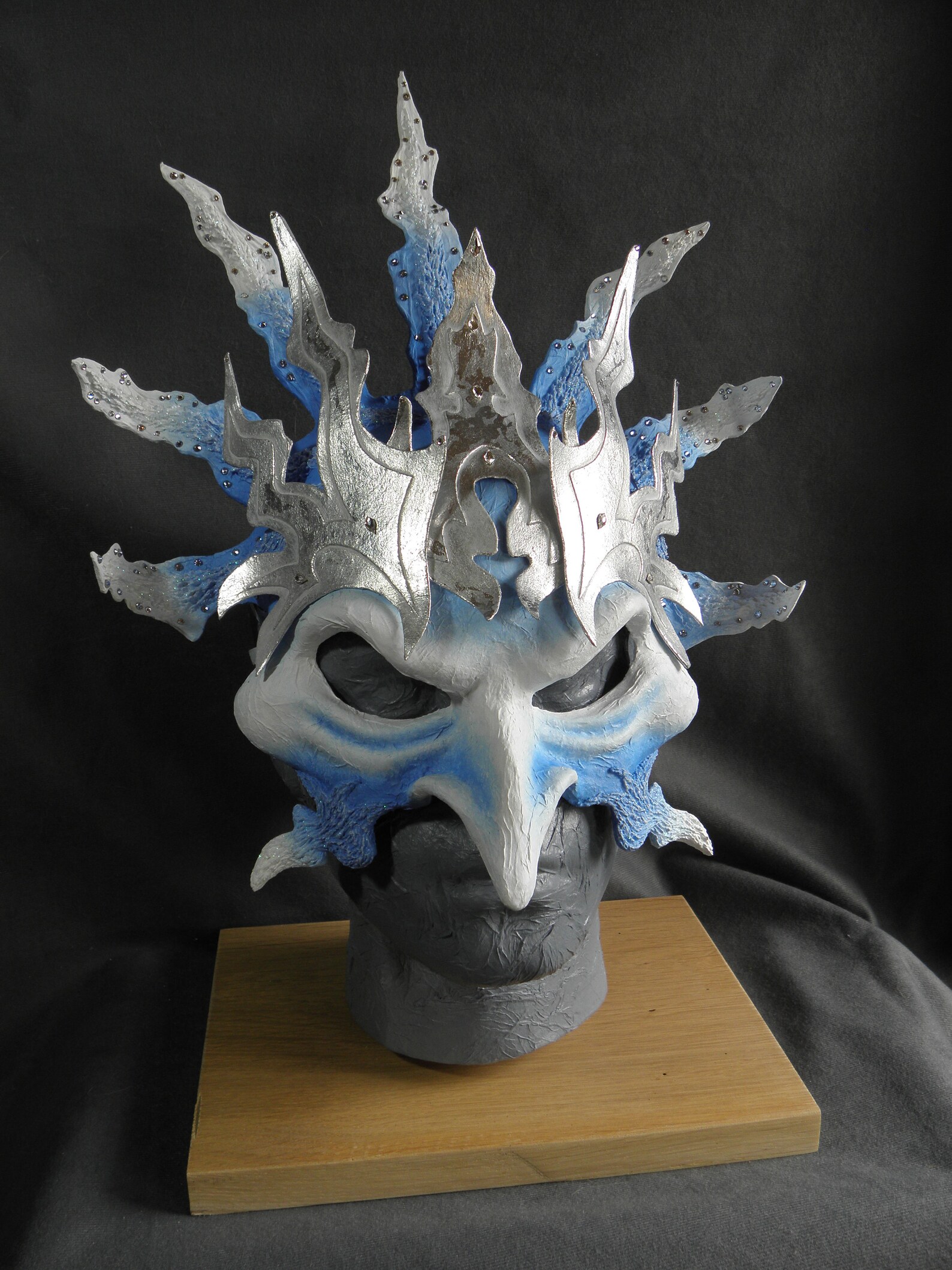 Jack Frost Masquerade Mask Ice King Masquerade Mask - Etsy