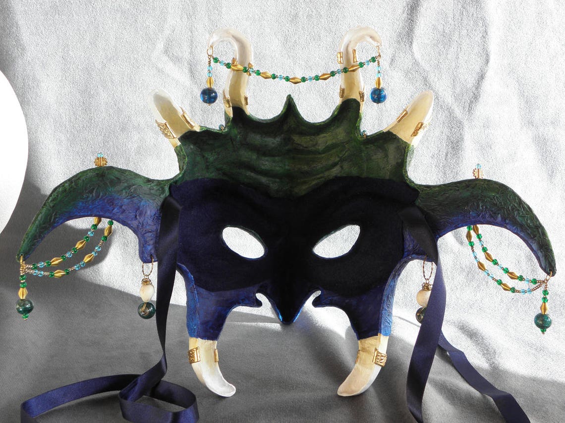 Goblin Prince Masquerade Mask - Etsy