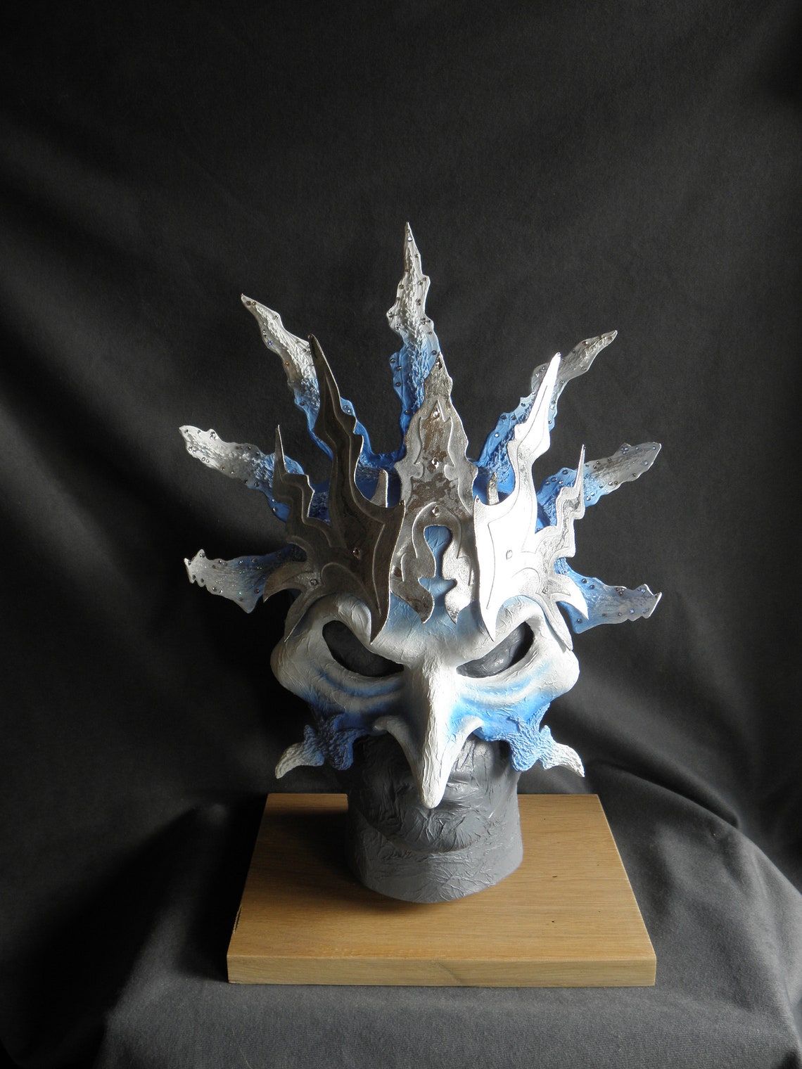 Jack Frost Masquerade Mask Ice King Masquerade Mask - Etsy