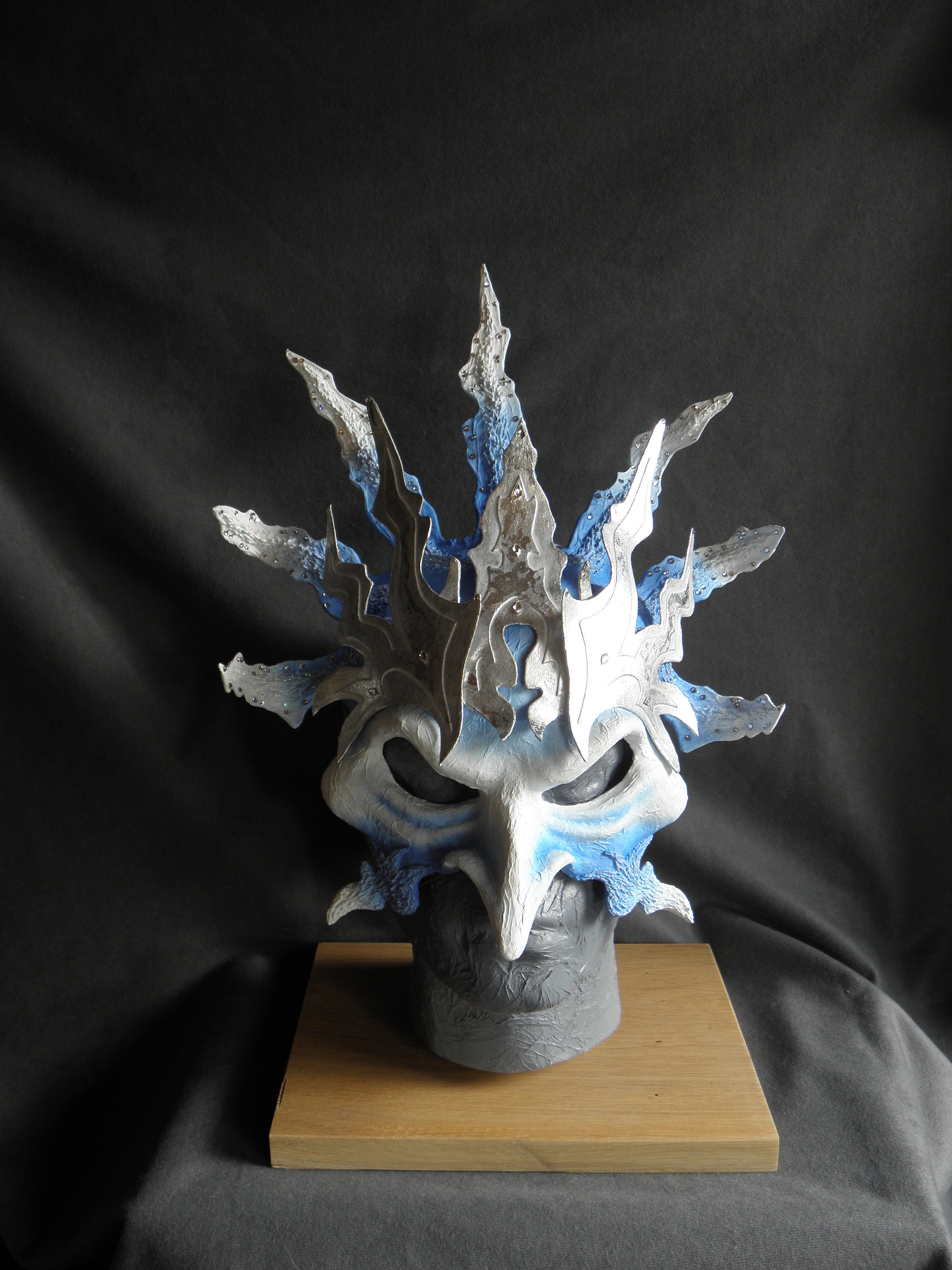 Jack Frost Masquerade Mask Ice King Masquerade Mask - Etsy