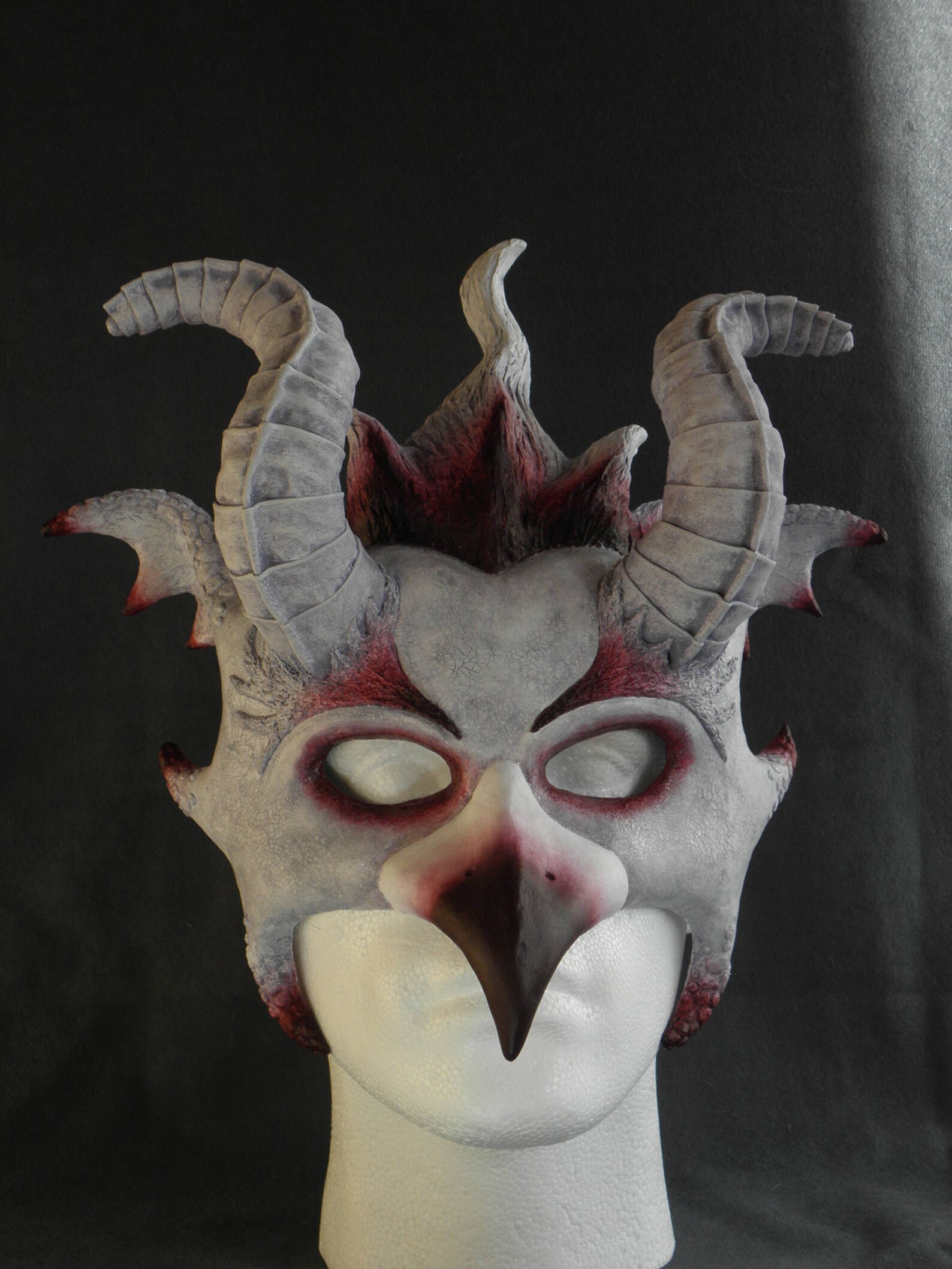 Demon Masquerade Mask - Etsy