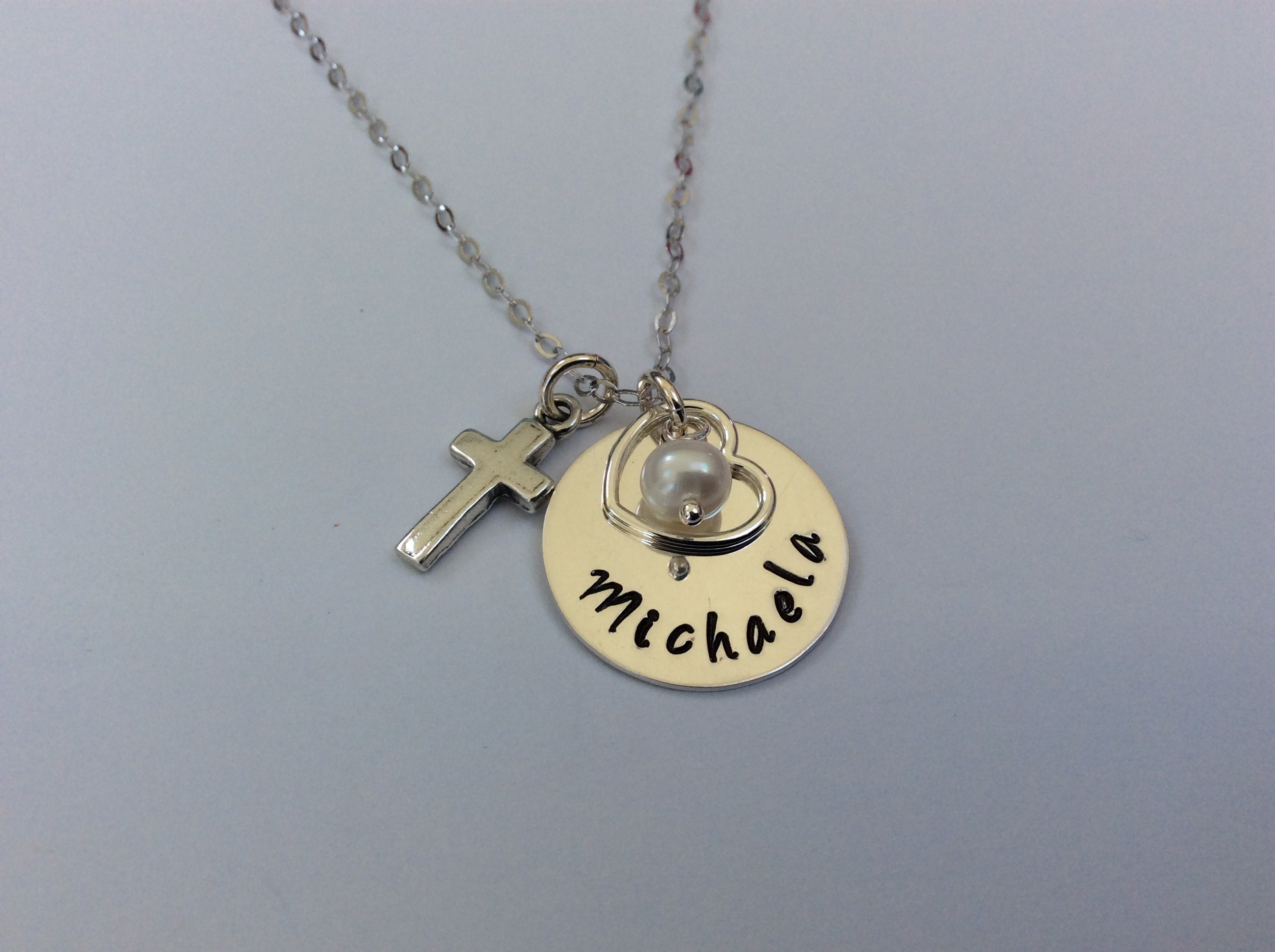 First Holy Communion Chain Communion Jewelry Holy Communion - Etsy