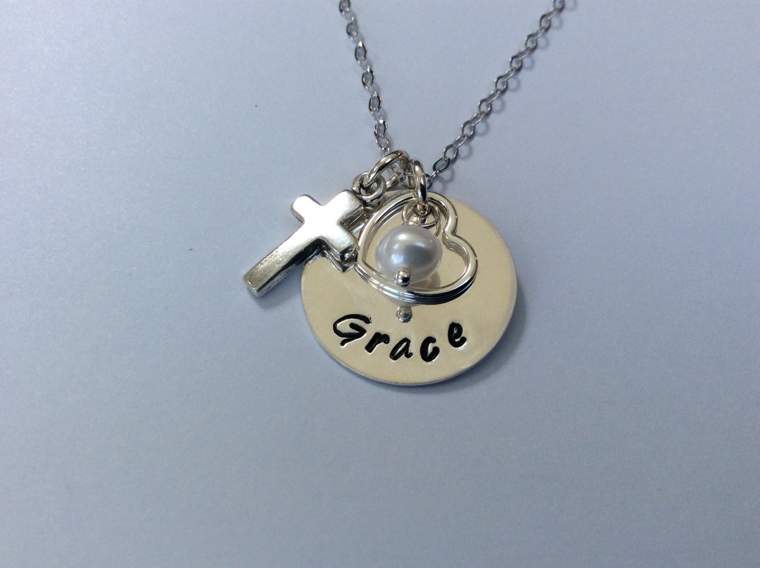 First Holy Communion Chain Communion Jewelry Holy Communion - Etsy