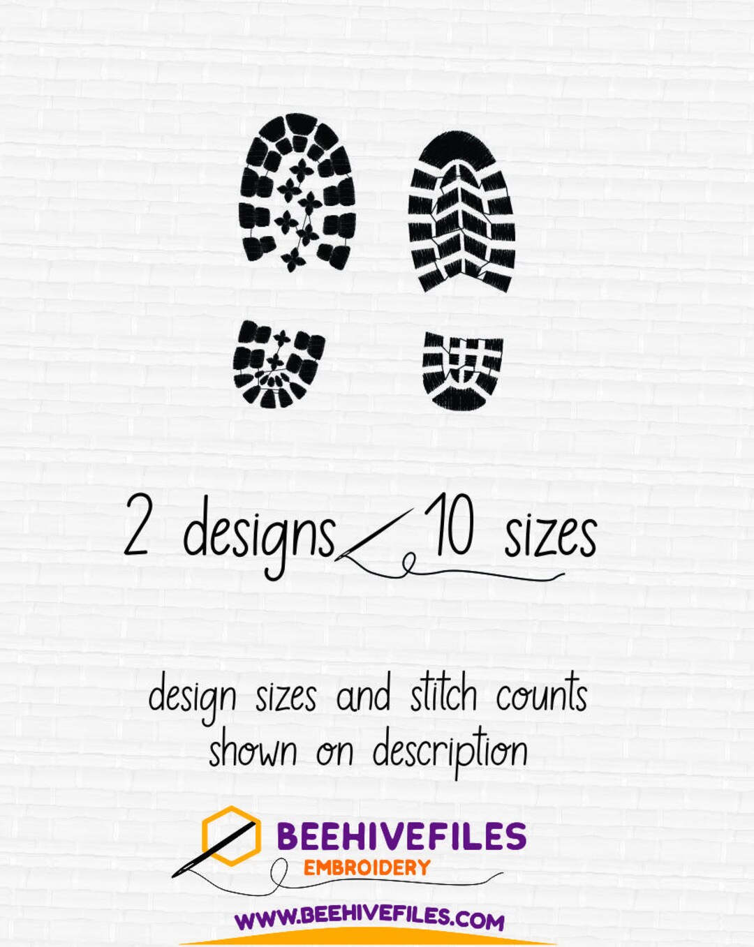 Boot, Shoe, Outdoor Print Embroidery Files - Etsy